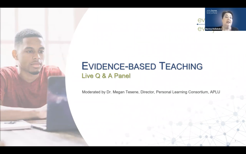 Ask an Expert Live Q & A: Evidence-Based Teaching - Every Learner ...