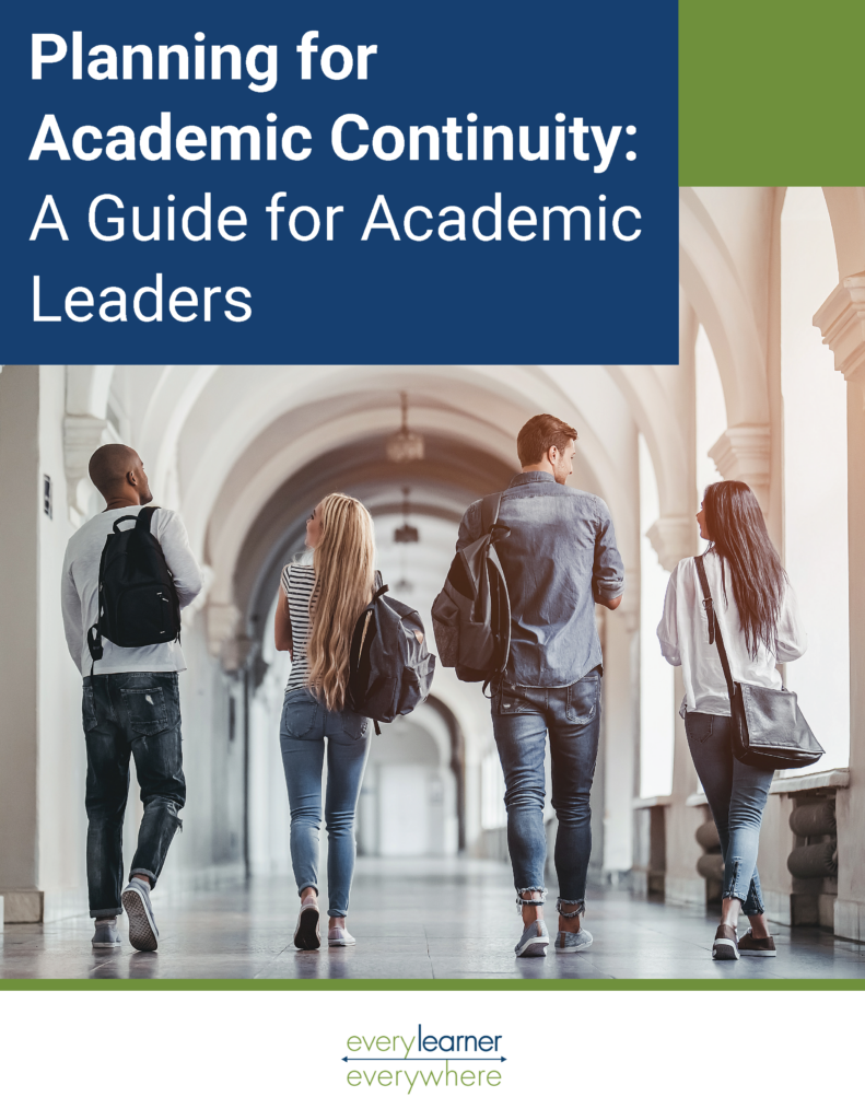 Planning for Academic Continuity - Every Learner Everywhere®