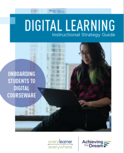 Digital learning instructional strategy guide: Onboarding students to ...