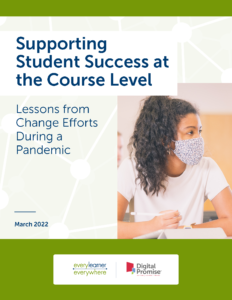 Supporting Student Success at the Course Level - Every Learner Everywhere